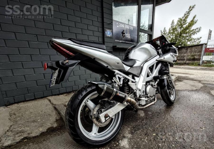 Suzuki SV 650S 2004 in Riga, with an engine capacity of 0.65 L and mileage of 0 thousand km for 1999 €, photo 4 on AUTOMOTO.COM.LV