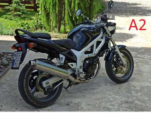 Black Suzuki SV 2000 in Alytus, with an engine capacity of 0.65 L and mileage of 55 thousand km for 1050 €, photo  on AUTOMOTO.COM.LV