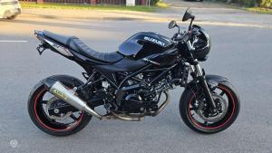 Black Suzuki SV 2019 in Alytus, with an engine capacity of 0.65 L and mileage of 26 thousand km for 4100 €, photo  on AUTOMOTO.COM.LV