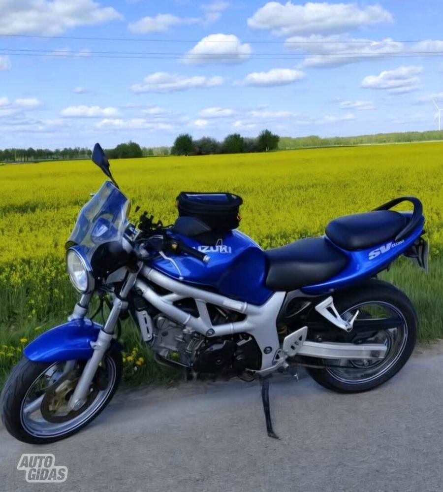 Синий Сузуки SV 2001 в Купишкис, объемом двигателя 0.65 л и пробегом 0 тыс. км за 1250 €, фото 1 на AUTOMOTO.COM.LV
