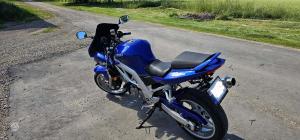 Blue Suzuki SV 2003 in Kursenai, with an engine capacity of 0.65 L and mileage of 57 thousand km for 1600 €, photo 9 on AUTOMOTO.COM.LV
