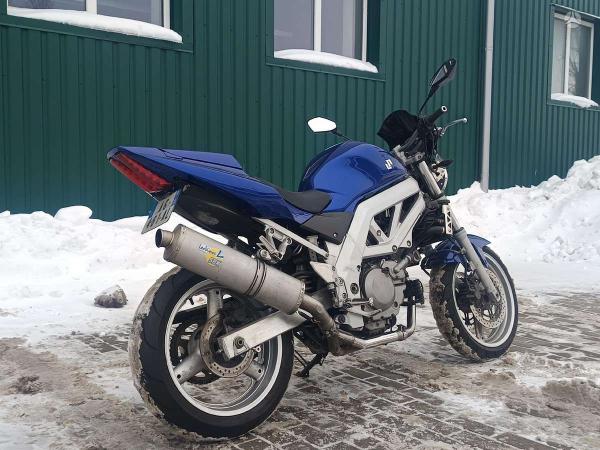 Zils Suzuki SV 2004 Telšiai, ar dzinēja tilpumu 0.65 L un nobraukumu 42 tūkst. km par 2000 €, foto 5 vietnē AUTOMOTO.COM.LV