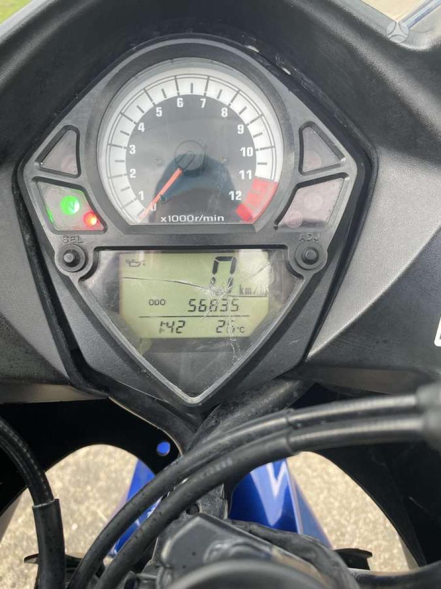 Zils Suzuki SV 2004 Zarasai, ar dzinēja tilpumu 0.65 L un nobraukumu 57 tūkst. km par 1950 €, foto 12 vietnē AUTOMOTO.COM.LV