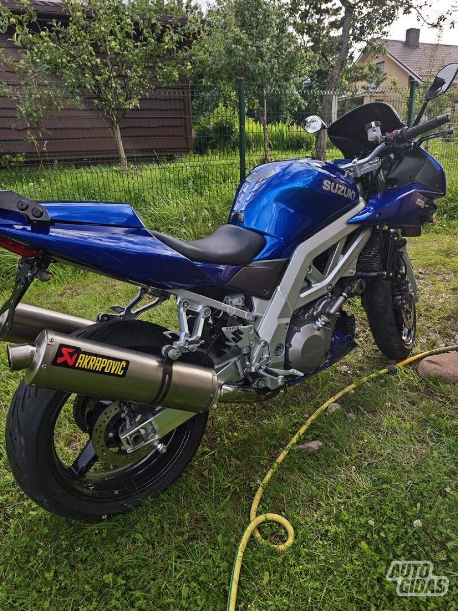 Blue Suzuki SV 2004 in Vilnius, with an engine capacity of 1.00 L and mileage of 60 thousand km for 2750 €, photo 3 on AUTOMOTO.COM.LV