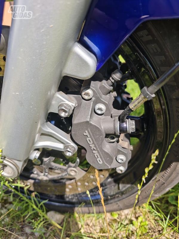 Blue Suzuki SV 2004 in Vilnius, with an engine capacity of 1.00 L and mileage of 60 thousand km for 2750 €, photo 9 on AUTOMOTO.COM.LV