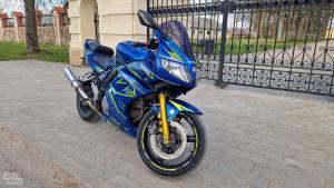 Blue Suzuki SV 2007 in Vilnius, with an engine capacity of 0.65 L and mileage of 53 thousand km for 2500 €, photo 12 on AUTOMOTO.COM.LV