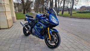 Blue Suzuki SV 2007 in Vilnius, with an engine capacity of 0.65 L and mileage of 53 thousand km for 2500 €, photo 19 on AUTOMOTO.COM.LV