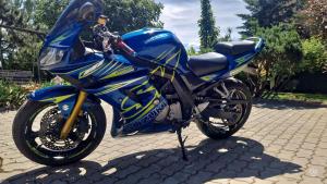 Blue Suzuki SV 2007 in Vilnius, with an engine capacity of 0.65 L and mileage of 56 thousand km for 2400 €, photo  on AUTOMOTO.COM.LV