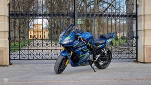Blue Suzuki SV 2007 in Vilnius, with an engine capacity of 0.65 L and mileage of 56 thousand km for 2400 €, photo 13 on AUTOMOTO.COM.LV