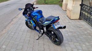 Blue Suzuki SV 2007 in Vilnius, with an engine capacity of 0.65 L and mileage of 56 thousand km for 2400 €, photo 14 on AUTOMOTO.COM.LV