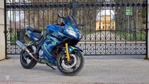 Blue Suzuki SV 2007 in Vilnius, with an engine capacity of 0.65 L and mileage of 56 thousand km for 2400 €, photo 18 on AUTOMOTO.COM.LV