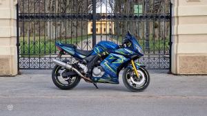 Blue Suzuki SV 2007 in Vilnius, with an engine capacity of 0.65 L and mileage of 56 thousand km for 2400 €, photo 22 on AUTOMOTO.COM.LV