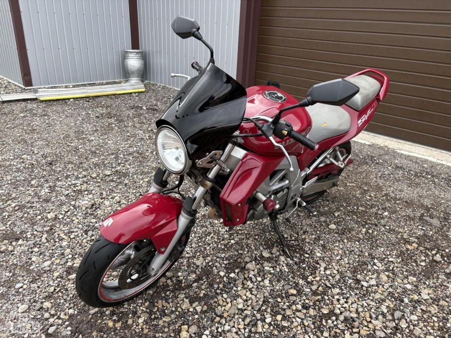 Suzuki SV 2004 Kelmė, ar dzinēja tilpumu 0.65 L un nobraukumu 0 tūkst. km par 815 €, foto 7 vietnē AUTOMOTO.COM.LV