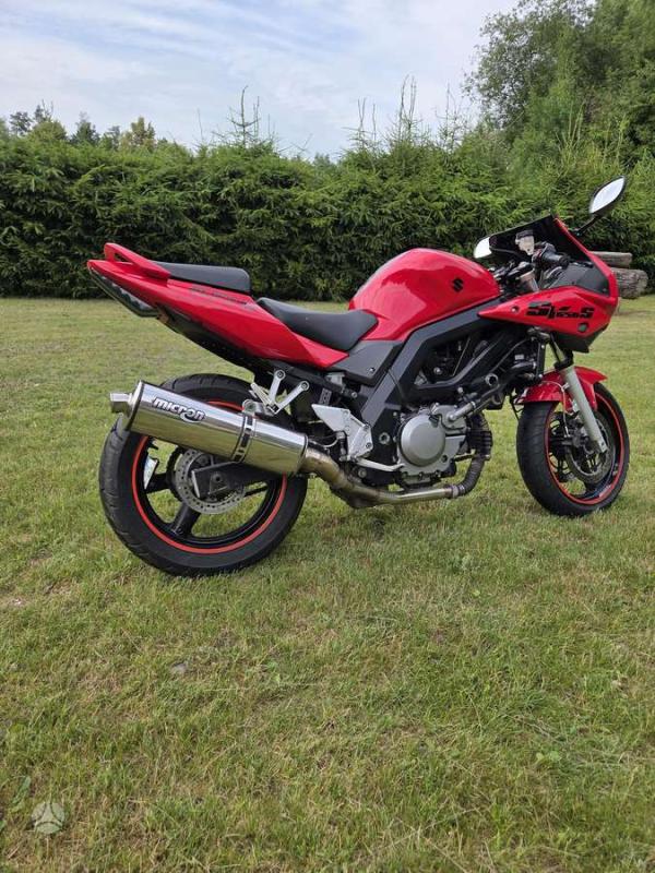 Красный Сузуки SV 2005 в Каунас, объемом двигателя 0.65 л и пробегом 77 тыс. км за 3000 €, фото 8 на AUTOMOTO.COM.LV