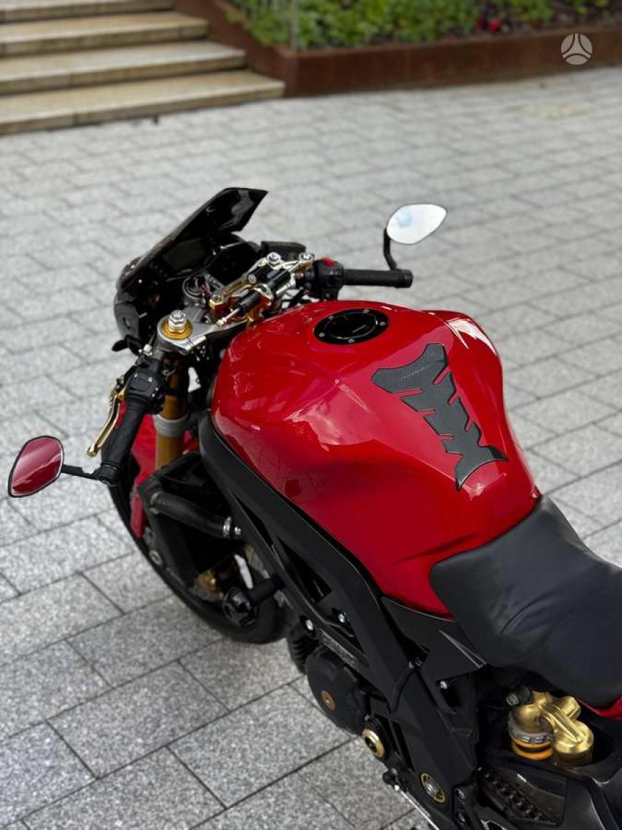 Red Suzuki SV 2008 in Klaipeda, with an engine capacity of 0.65 L and mileage of 19 thousand km for 3450 €, photo 4 on AUTOMOTO.COM.LV