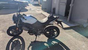 White Suzuki SV 2016 in Vilnius, with an engine capacity of 0.65 L and mileage of 13 thousand km for 4000 €, photo 3 on AUTOMOTO.COM.LV