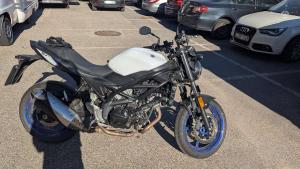 White Suzuki SV 2016 in Vilnius, with an engine capacity of 0.65 L and mileage of 13 thousand km for 4000 €, photo 5 on AUTOMOTO.COM.LV