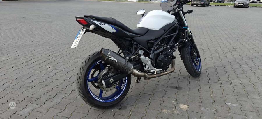 Balts Suzuki SV 2018 Kauņa, ar dzinēja tilpumu 0.65 L un nobraukumu 26 tūkst. km par 3800 €, foto 4 vietnē AUTOMOTO.COM.LV