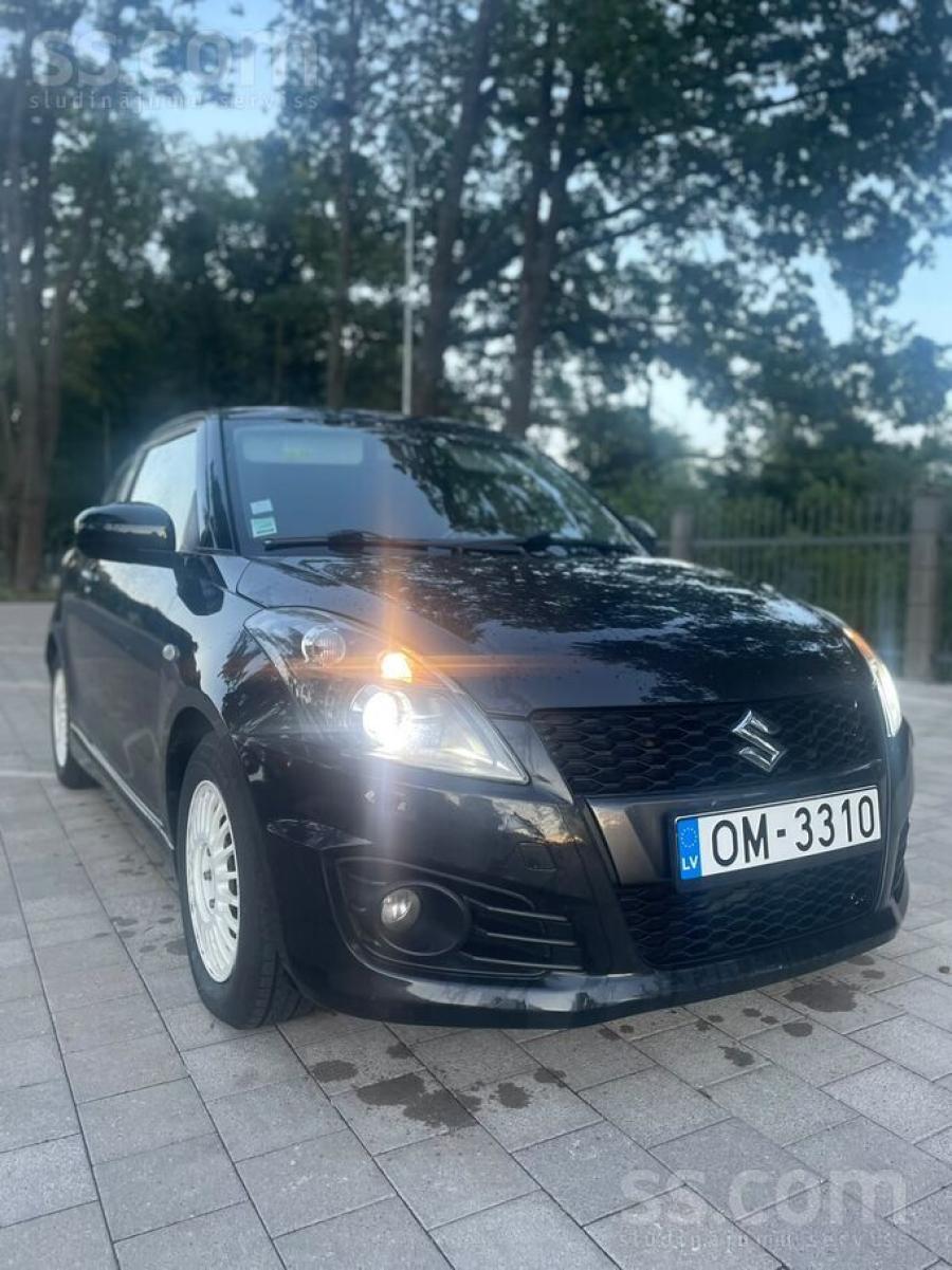 Melns Suzuki Swift 2013 Rīga, ar dzinēja tilpumu 1.60 L un nobraukumu 214 tūkst. km par 6199 €, foto 1 vietnē AUTOMOTO.COM.LV