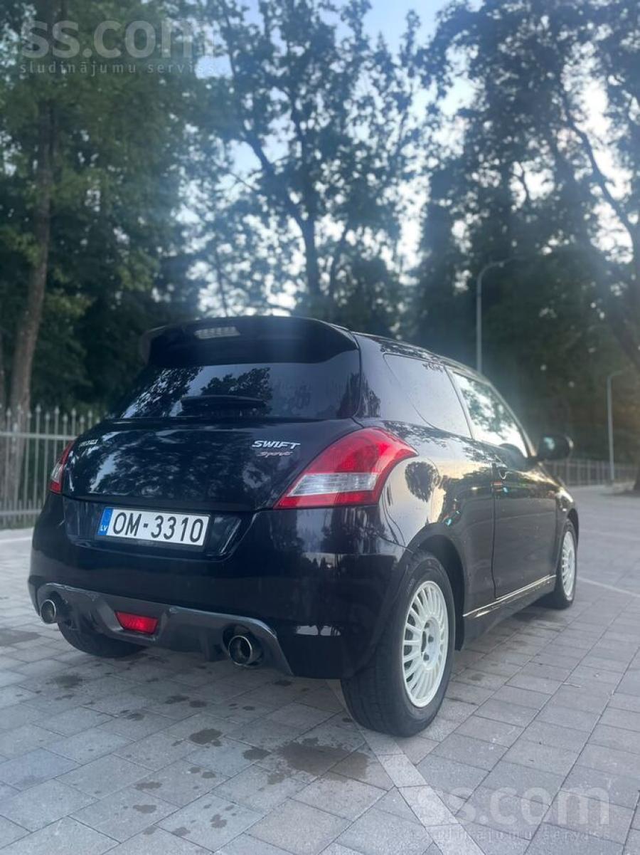 Melns Suzuki Swift 2013 Rīga, ar dzinēja tilpumu 1.60 L un nobraukumu 214 tūkst. km par 6199 €, foto 5 vietnē AUTOMOTO.COM.LV