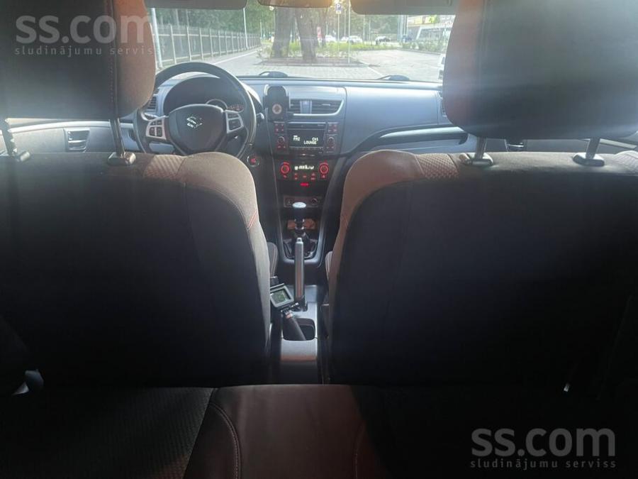 Melns Suzuki Swift 2013 Rīga, ar dzinēja tilpumu 1.60 L un nobraukumu 214 tūkst. km par 6199 €, foto 13 vietnē AUTOMOTO.COM.LV