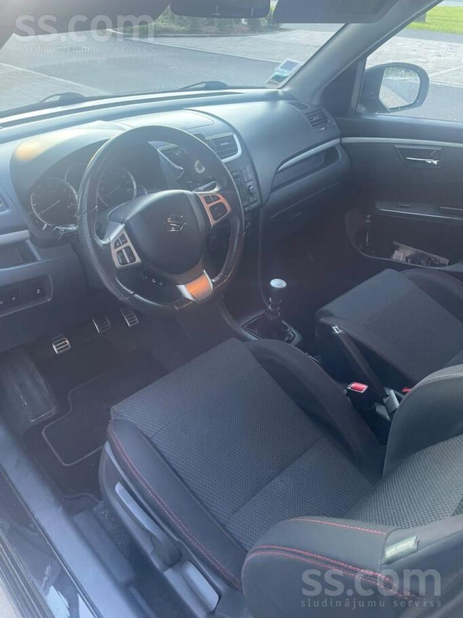 Melns Suzuki Swift 2013 Rīga, ar dzinēja tilpumu 1.60 L un nobraukumu 214 tūkst. km par 6199 €, foto 21 vietnē AUTOMOTO.COM.LV