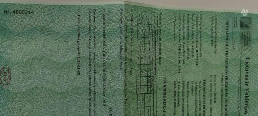 Черный Сузуки Свифт 2005 в Вильнюс, объемом двигателя 1.33 л и пробегом 255 тыс. км за 900 €, фото 8 на AUTOMOTO.COM.LV