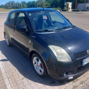 Black Suzuki Swift 2006 in Liepaja, with an engine capacity of 1.30 L and mileage of 173 thousand km for 1800 €, photo  on AUTOMOTO.COM.LV