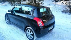Melns Suzuki Swift 2008 Rīga, ar dzinēja tilpumu 1.30 L un nobraukumu 220 tūkst. km par 3100 €, foto  vietnē AUTOMOTO.COM.LV