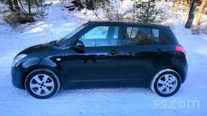 Melns Suzuki Swift 2008 Rīga, ar dzinēja tilpumu 1.30 L un nobraukumu 220 tūkst. km par 3100 €, foto 4 vietnē AUTOMOTO.COM.LV