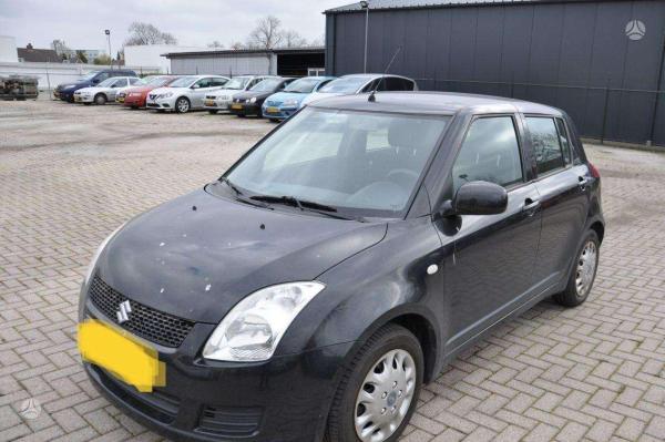 Black Suzuki Swift 2011 in Kaunas, with an engine capacity of 1.24 L and mileage of 299 thousand km for 1900 €, photo 1 on AUTOMOTO.COM.LV