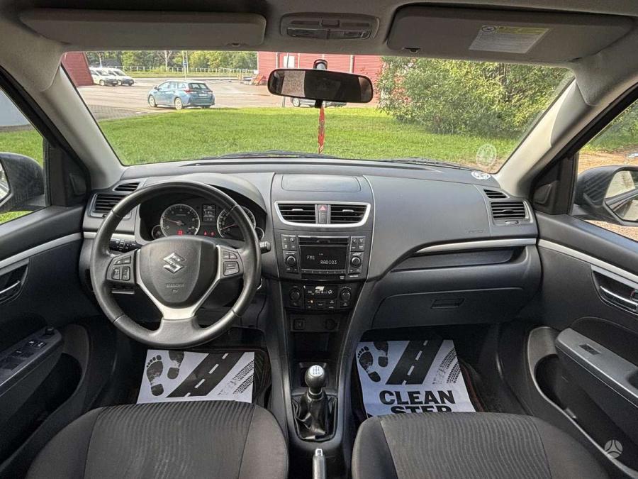 Melns Suzuki Swift 2013 Utena, ar dzinēja tilpumu 1.25 L un nobraukumu 263 tūkst. km par 3850 €, foto 13 vietnē AUTOMOTO.COM.LV