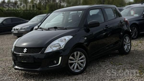 Black Suzuki Swift 2016 in Jelgava, with an engine capacity of 1.20 L and mileage of 197 thousand km for 5990 €, photo 1 on AUTOMOTO.COM.LV