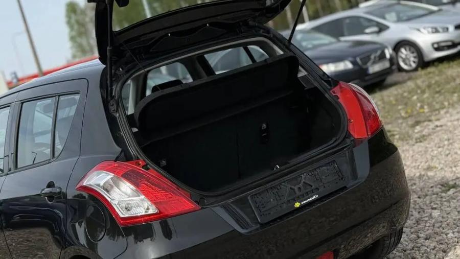 Melns Suzuki Swift 2016 Jelgava, ar dzinēja tilpumu 1.20 L un nobraukumu 197 tūkst. km par 5990 €, foto 20 vietnē AUTOMOTO.COM.LV