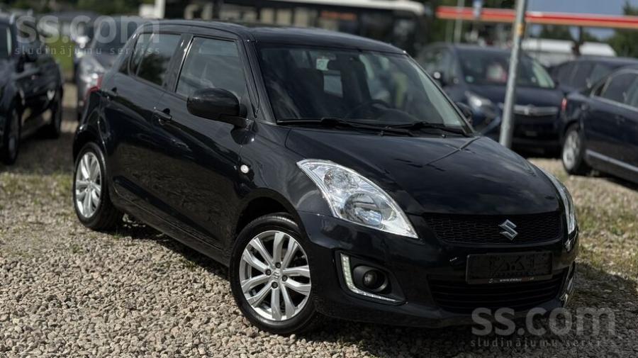Melns Suzuki Swift 2016 Jelgava, ar dzinēja tilpumu 1.20 L un nobraukumu 197 tūkst. km par 5990 €, foto 1 vietnē AUTOMOTO.COM.LV