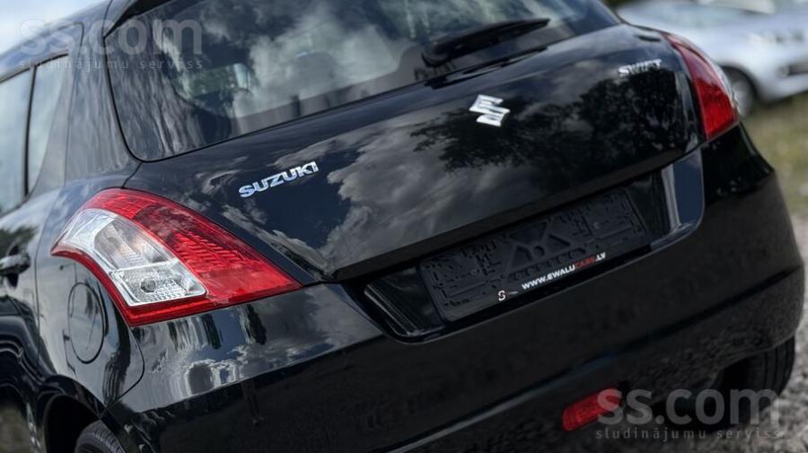 Melns Suzuki Swift 2016 Jelgava, ar dzinēja tilpumu 1.20 L un nobraukumu 197 tūkst. km par 5990 €, foto 7 vietnē AUTOMOTO.COM.LV