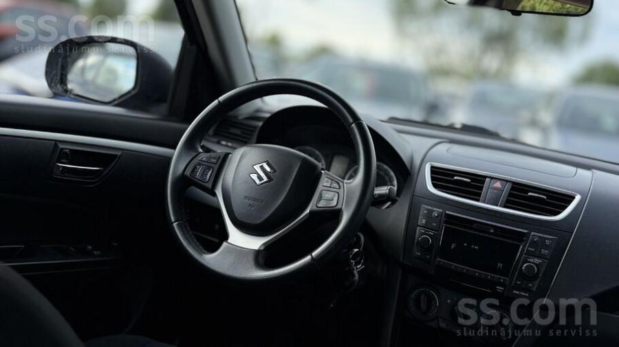Melns Suzuki Swift 2016 Jelgava, ar dzinēja tilpumu 1.20 L un nobraukumu 197 tūkst. km par 5990 €, foto 12 vietnē AUTOMOTO.COM.LV