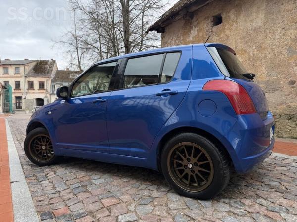 Blue Suzuki Swift 2006 in Cesis, with an engine capacity of 1.30 L and mileage of 228 thousand km for 1490 €, photo 1 on AUTOMOTO.COM.LV