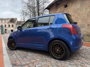 Blue Suzuki Swift 2006 in Cesis, with an engine capacity of 1.30 L and mileage of 228 thousand km for 1490 €, photo  on AUTOMOTO.COM.LV