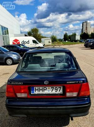 Blue Suzuki Swift 1995 in Kaunas, with an engine capacity of 1.30 L and mileage of 74 thousand km for 1800 €, photo 4 on AUTOMOTO.COM.LV