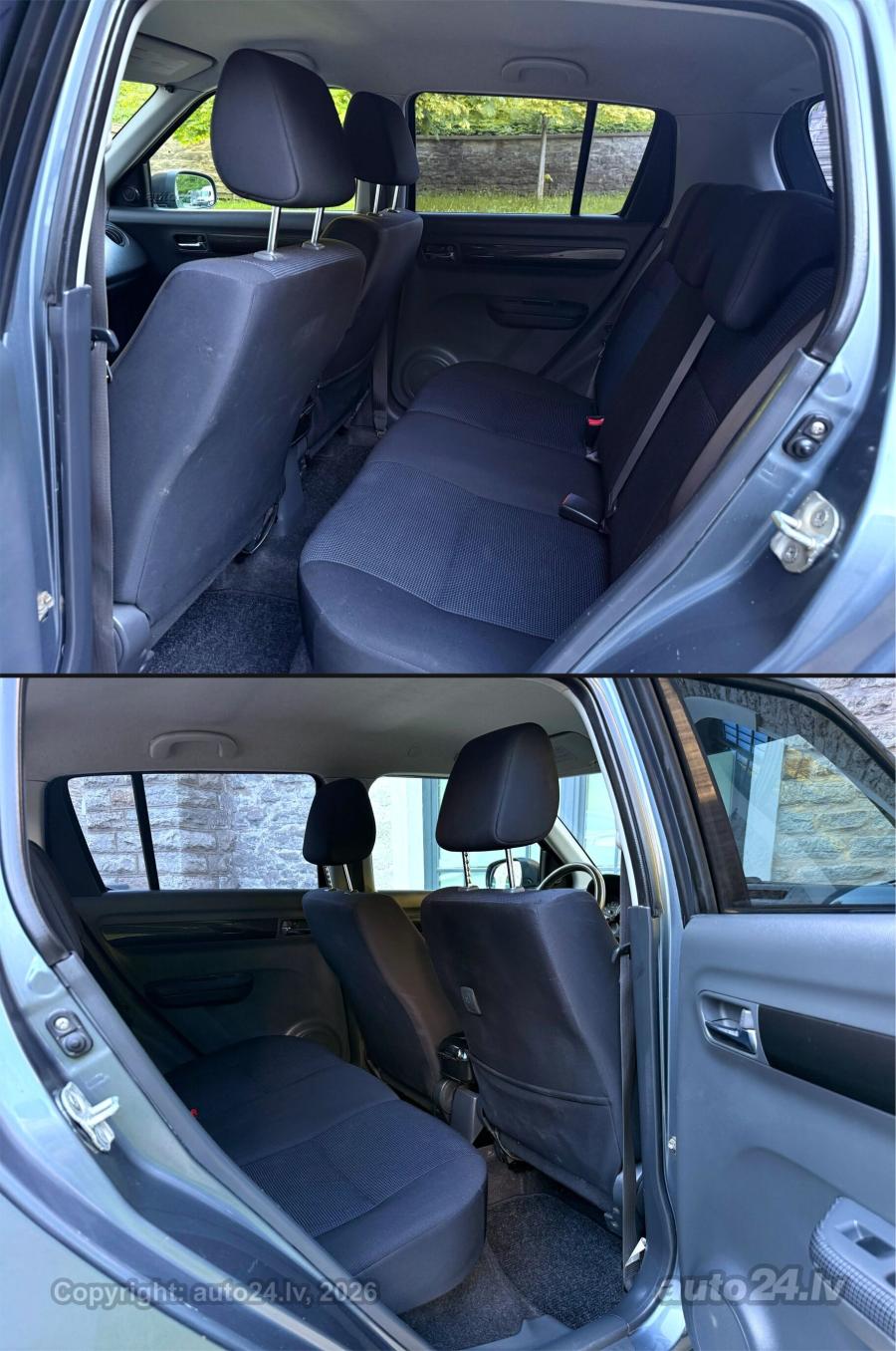 Grey Suzuki Swift 2006 in Tallinn, with an engine capacity of 1.30 L and mileage of 200 thousand km for 1699 €, photo 11 on AUTOMOTO.COM.LV