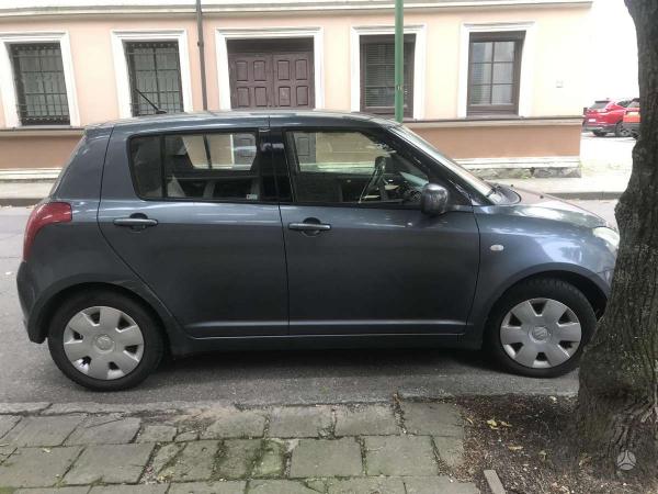 Pelēks Suzuki Swift 2007 Klaipėda, ar dzinēja tilpumu 1.33 L un nobraukumu 130 tūkst. km par 2950 €, foto 4 vietnē AUTOMOTO.COM.LV