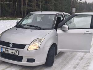 Pelēks Suzuki Swift 2008 Mažeikiai, ar dzinēja tilpumu 1.30 L un nobraukumu 273 tūkst. km par 1800 €, foto 2 vietnē AUTOMOTO.COM.LV