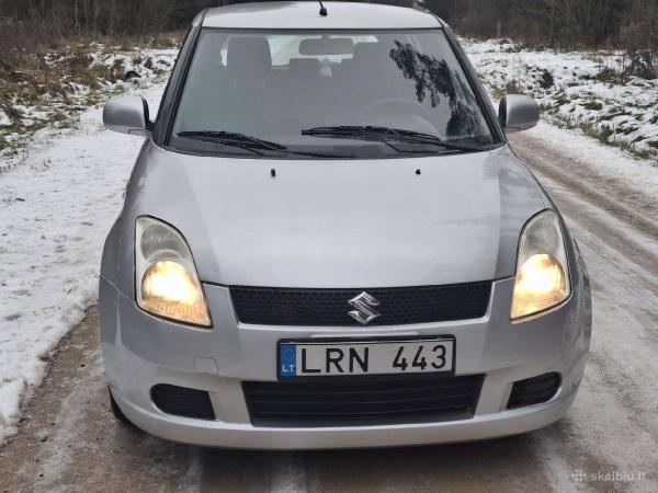 Pelēks Suzuki Swift 2008 Mažeikiai, ar dzinēja tilpumu 1.30 L un nobraukumu 273 tūkst. km par 1800 €, foto 7 vietnē AUTOMOTO.COM.LV