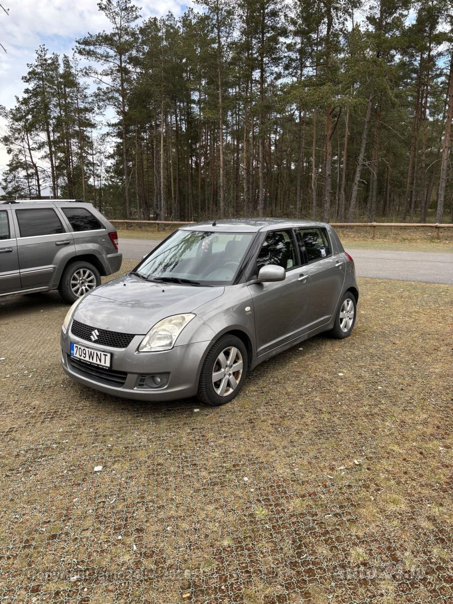 Pelēks Suzuki Swift 2009 Tallina, ar dzinēja tilpumu 1.20 L un nobraukumu 151 tūkst. km par 3300 €, foto 7 vietnē AUTOMOTO.COM.LV