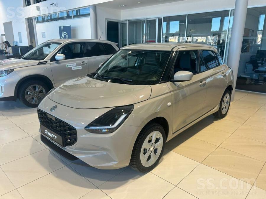 Pelēks Suzuki Swift 2026 Rīga, ar dzinēja tilpumu 1.20 L un nobraukumu 10 tūkst. km par 22110 €, foto 1 vietnē AUTOMOTO.COM.LV