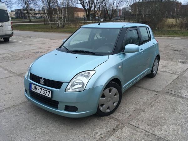 Suzuki Swift 2006 Rīga, ar dzinēja tilpumu 1.30 L un nobraukumu 212 tūkst. km par 1600 €, foto 1 vietnē AUTOMOTO.COM.LV