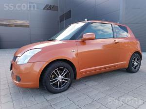 Orange Suzuki Swift 2006 in Riga, with an engine capacity of 1.30 L and mileage of 93 thousand km for 2990 €, photo 5 on AUTOMOTO.COM.LV