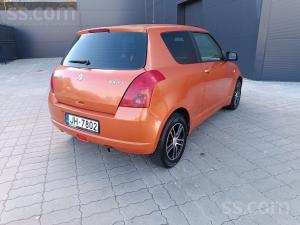 Orange Suzuki Swift 2006 in Riga, with an engine capacity of 1.30 L and mileage of 93 thousand km for 2990 €, photo 13 on AUTOMOTO.COM.LV