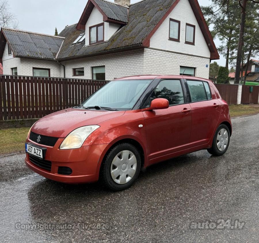 Oranžs Suzuki Swift 2007 Tallina, ar dzinēja tilpumu 1.30 L un nobraukumu 198 tūkst. km par 1400 €, foto 1 vietnē AUTOMOTO.COM.LV